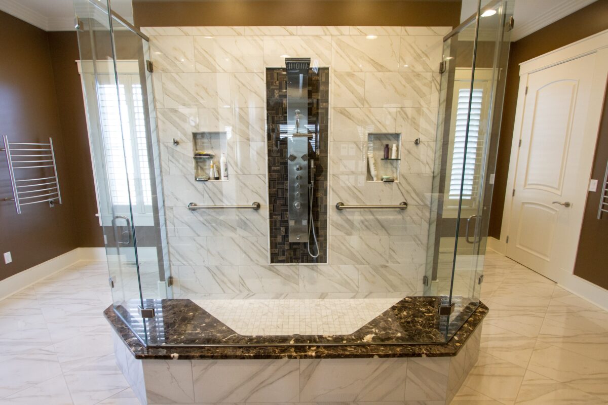 Custom Bathroom Stone Contractors in Central PA | Lesher Marble