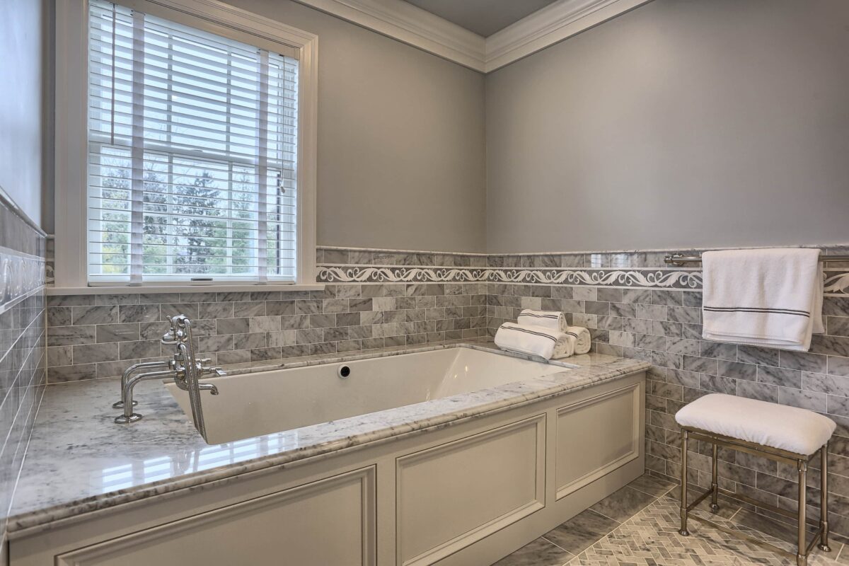 Custom Bathroom Stone Contractors in Central PA | Lesher Marble