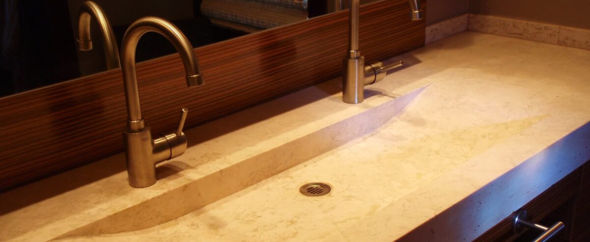Custom Stone Sinks in Central PA | Lesher Marble